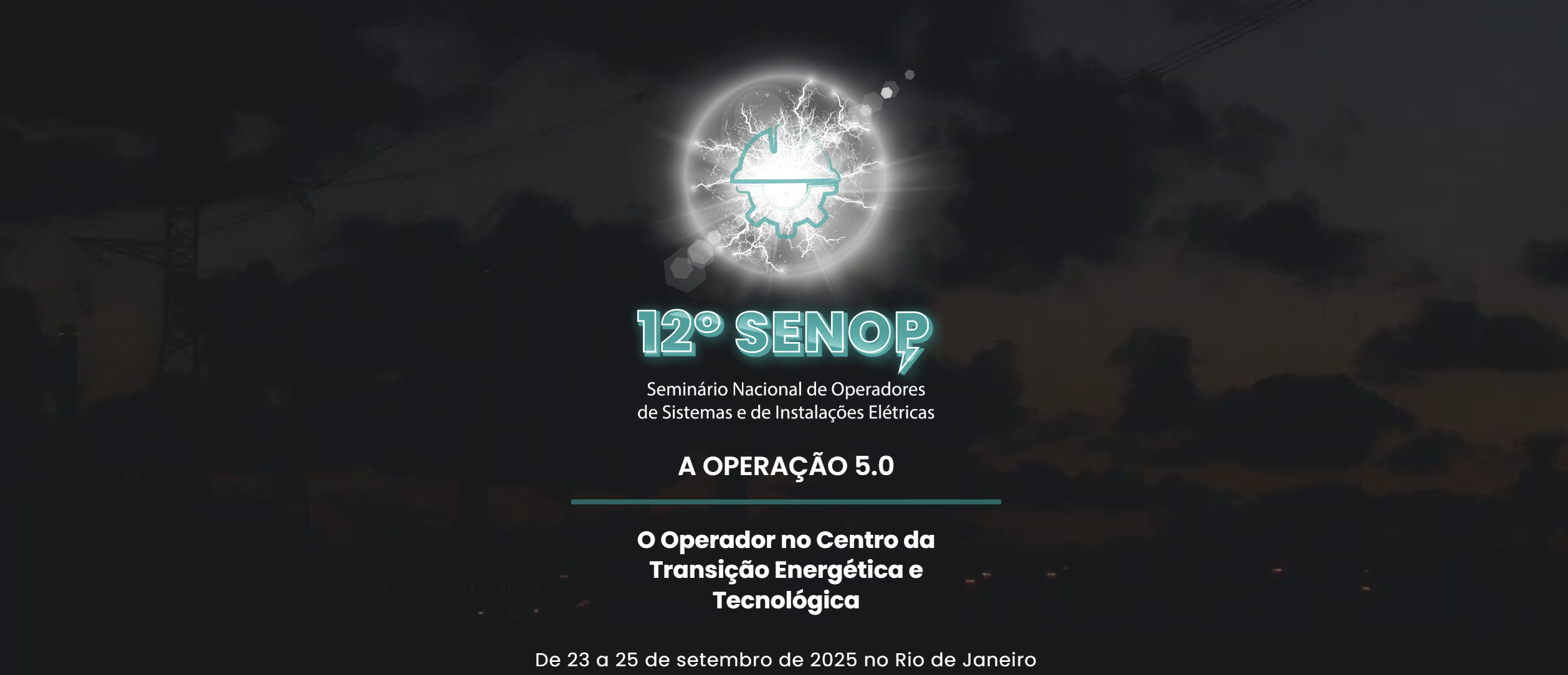12º SENOP – Seminário de Operadores de Sistema e de Instalações ...